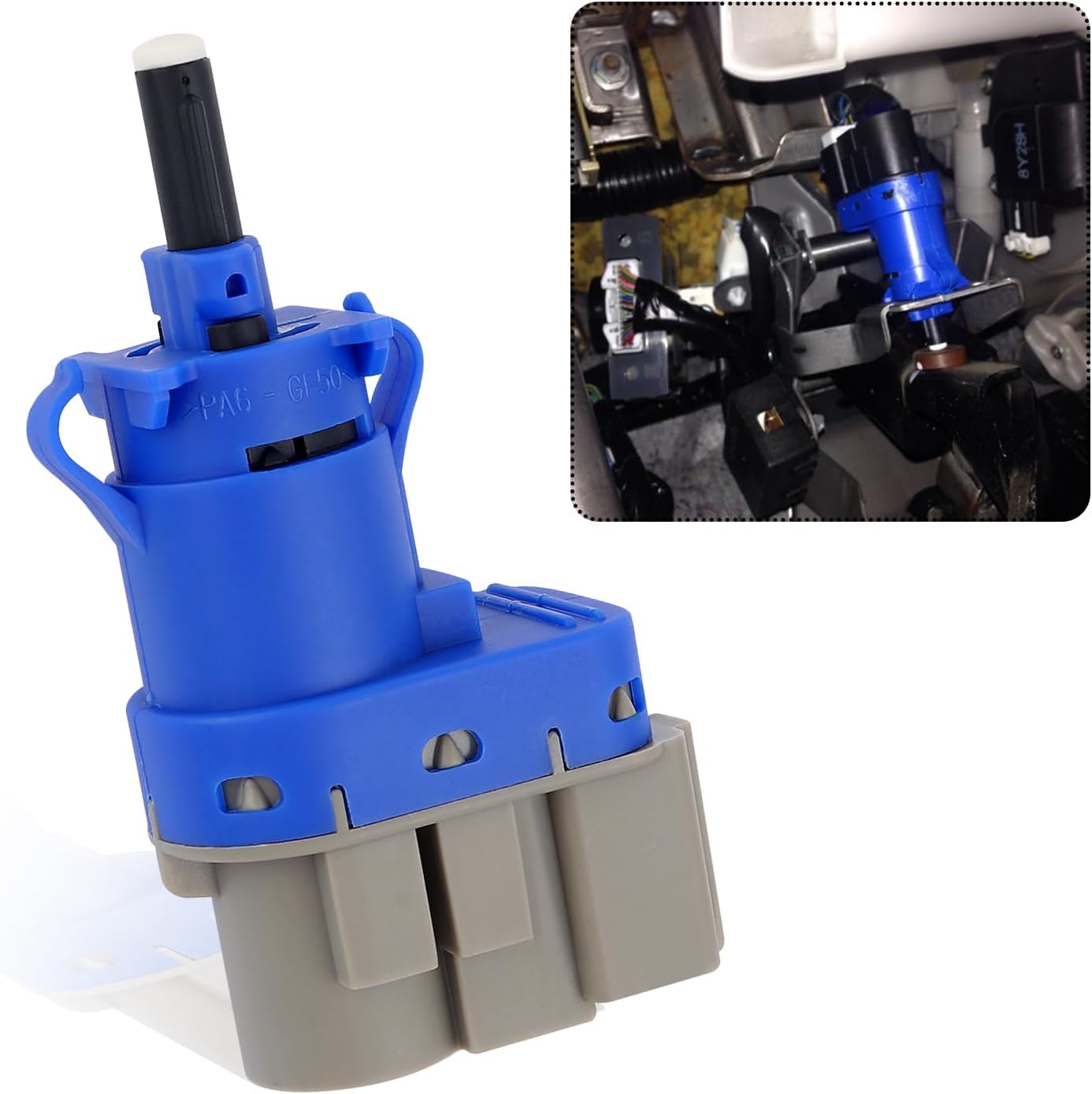 Amazon.com: Brake Light Switch Replaces OEM#8T4T-9G854-AA, 4Pin Stop ...