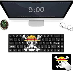 Amazon.com: JUNYOYO 2PCS Portable 60% Mechanical Japanese Anime Gaming ...