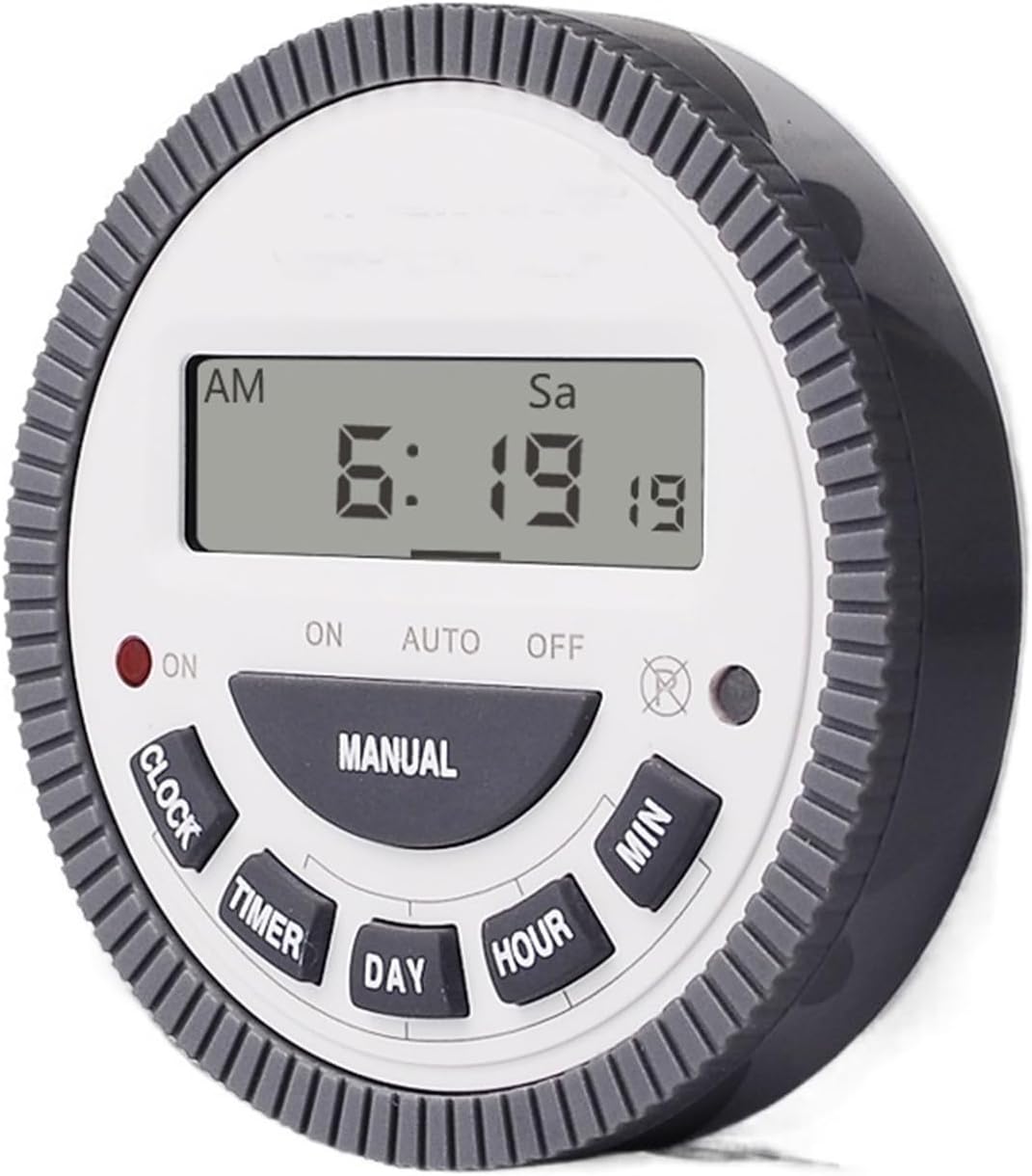Amazon.com: ISSUA TM619 AC 220V 230V 240V Digital LCD Power Timer ...