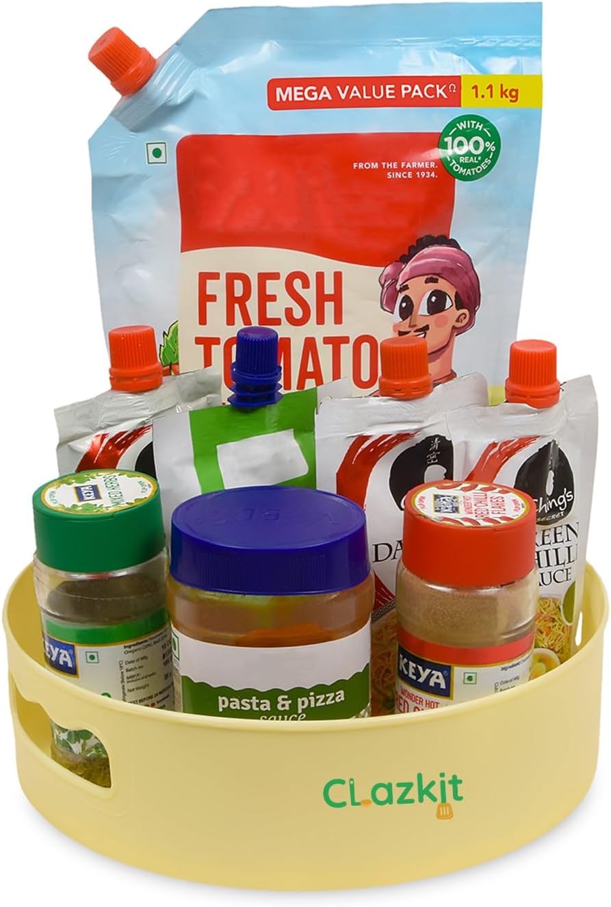 Buy JRM's 360° Rotating Organizer Tray Multi- Function Round Rotating ...