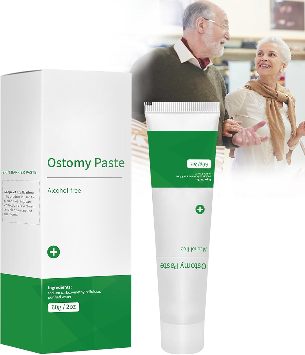 Amazon.com: ZnnaYoha Ostomy Stoma Paste Sting-Free, Stoma Care Supplies ...
