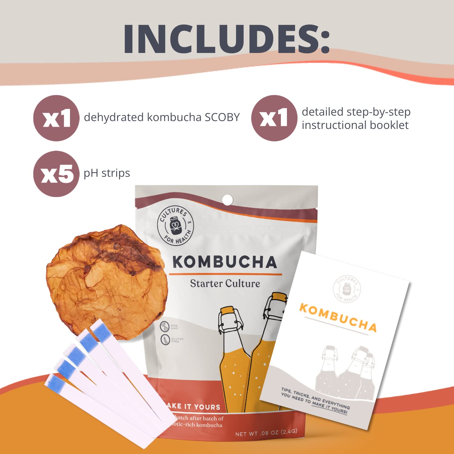 Dehydrated SCOBY Kombucha Starter | DIY Probiotic Bahrain | Ubuy