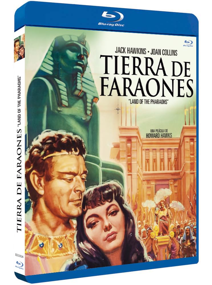 Tierra de Faraones BD 1955 Land of the Pharaohs [Blu-ray]: Amazon.es ...