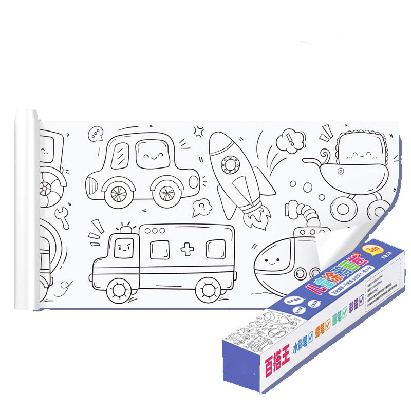 118 1 Long Childrens Drawing Roll Coloring Paper Roll For Kids ...