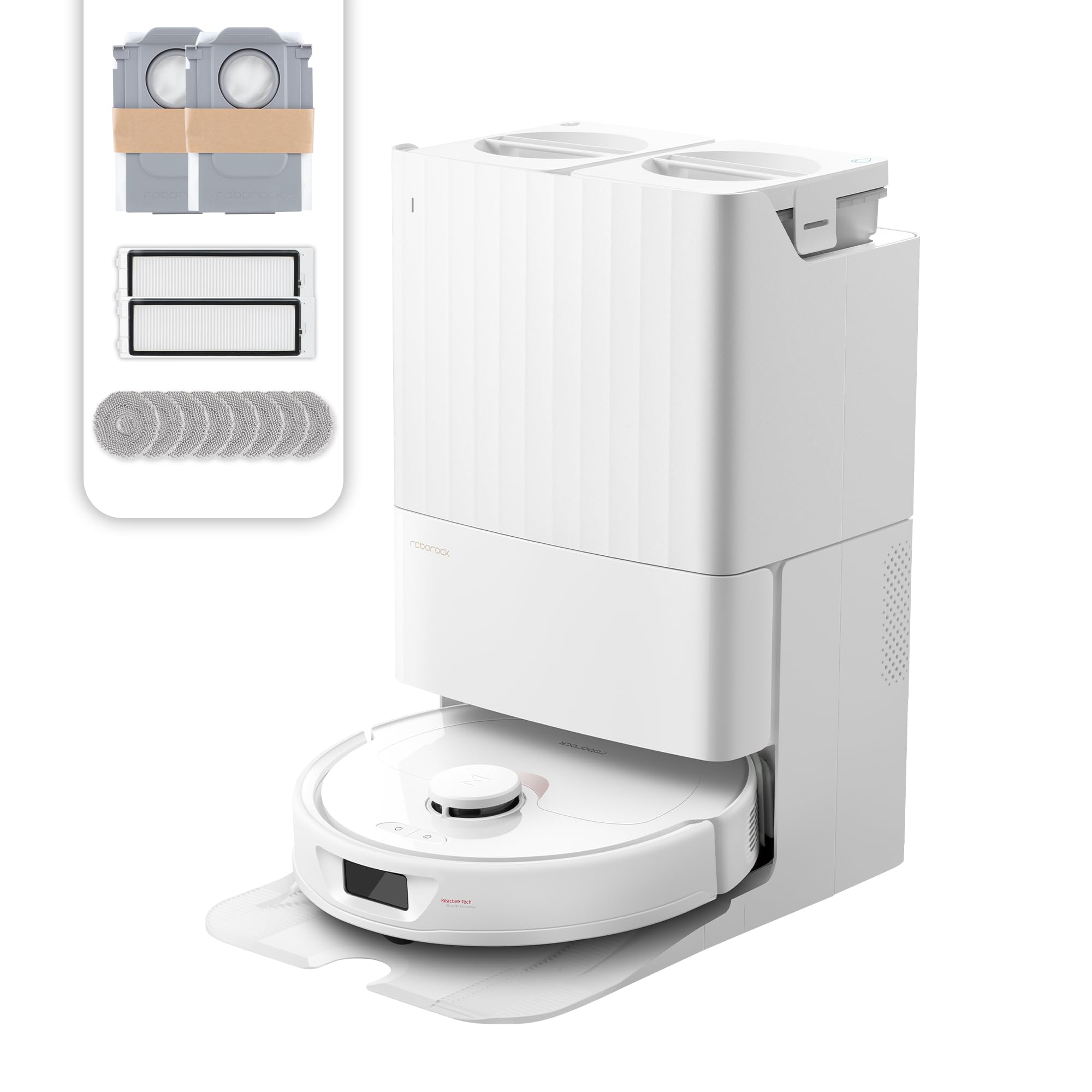 Amazon.com - roborock QX Revo Robot Vacuum and Mop Combo, Self-Drying ...