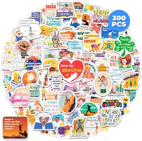 Amazon.com: 540 Pcs Spanish Confetti Stickers for Kids Teachers ...