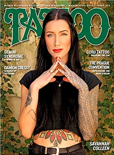 TATTOO Magazine March April 2017 Savannah Colleen, Gemini Syndrone ...