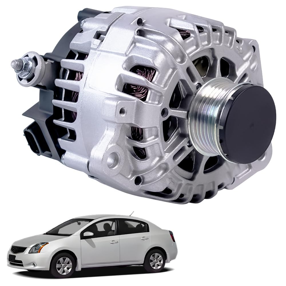 NEW Alternator 12V 110A Compatible with Nissan Sentra Altima 2.5L 2007 ...