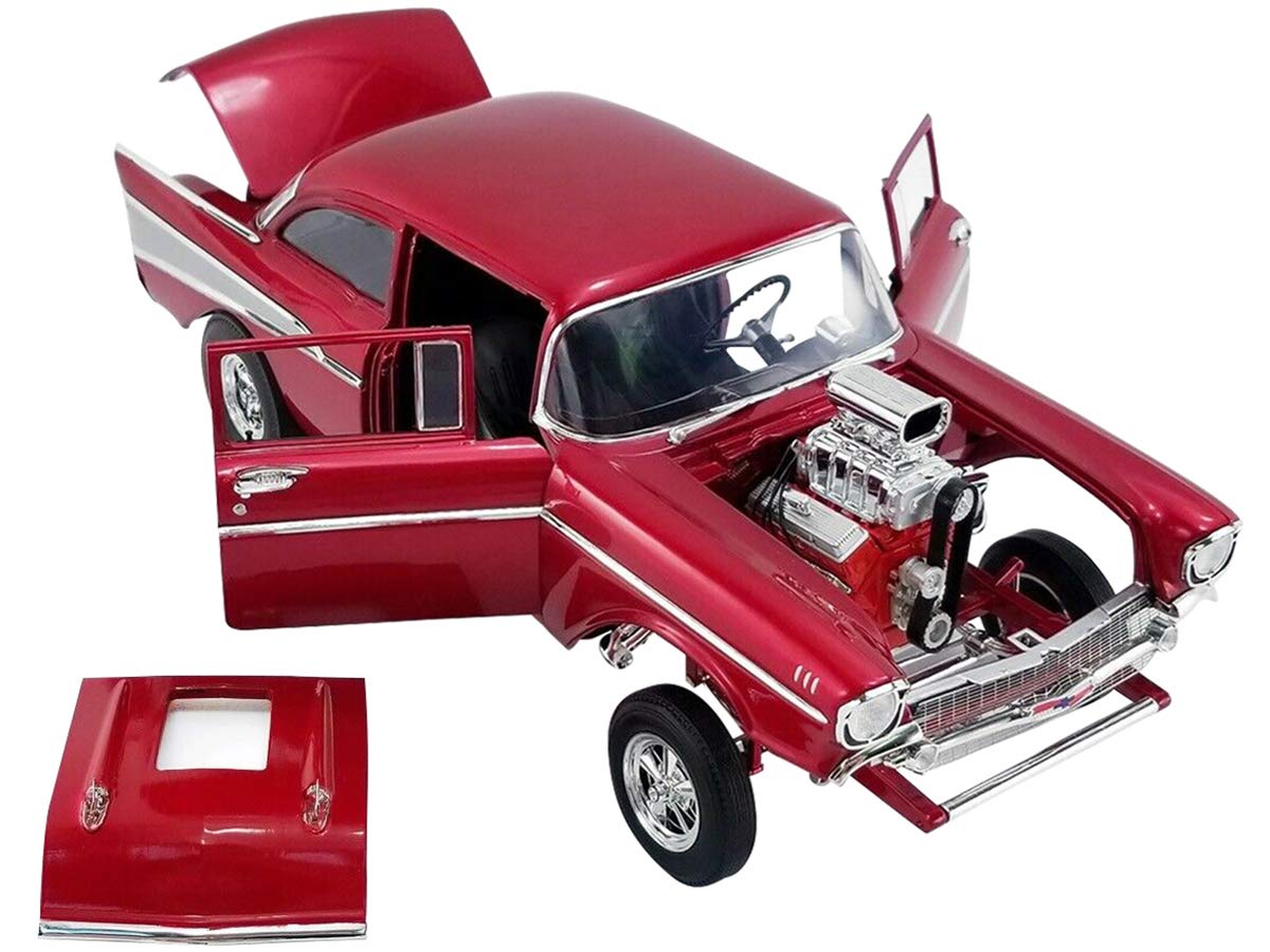 Buy 1957 Chevy Bel Air ser Rat Fink ser Red Metallic Limited Edition 1/ ...