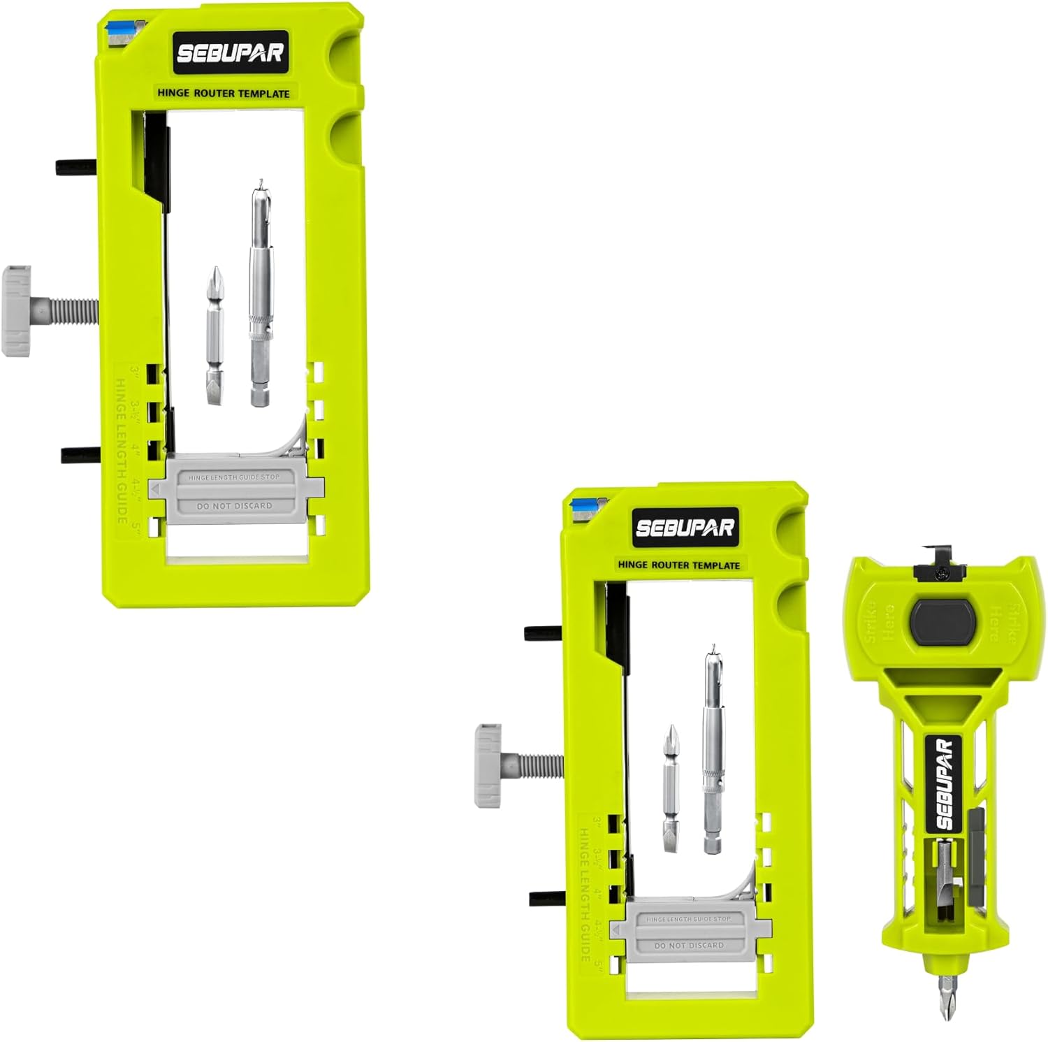 Door Hinge Jig Bundle with Door Installation Kit - Amazon.com