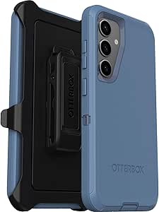 Amazon.com: OtterBox Samsung Galaxy S24 Defender Series Case - Baby Blue Jeans, Rugged & Durable ...