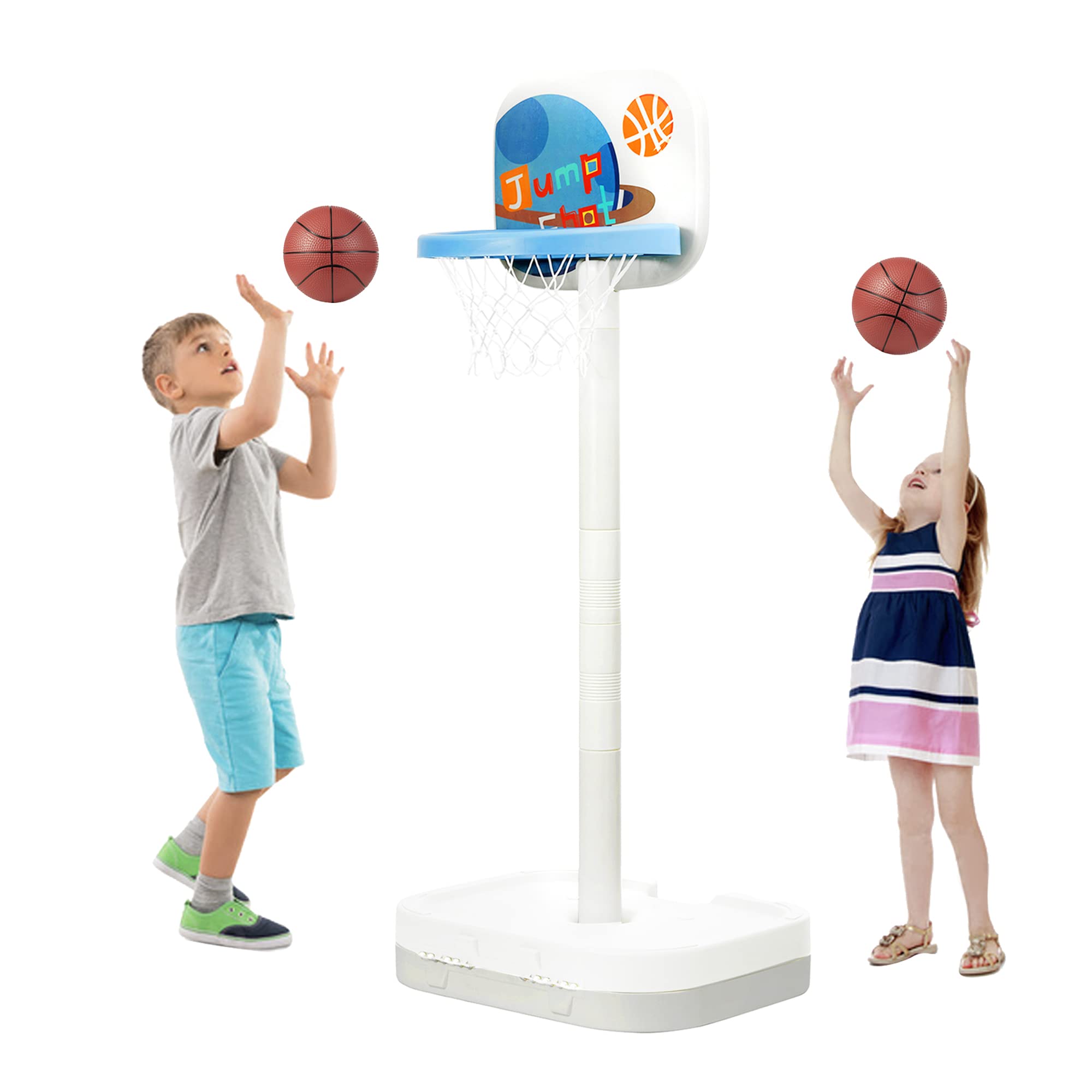 Buy Toddler Basketball Hoop for Toddler Sports Indoor Outdoor Activity ...