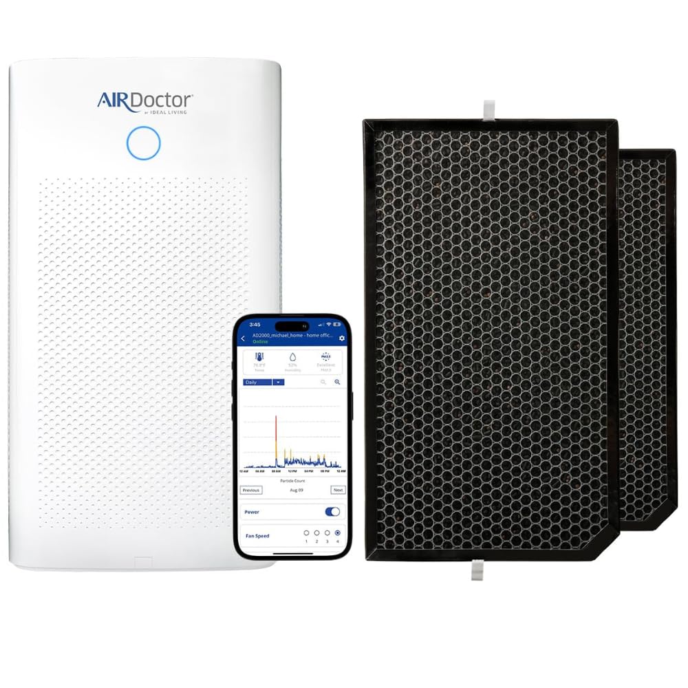 Amazon.com: AIRDOCTOR AD5500i SMART 4-in-1 Air Purifier for Extra Large ...