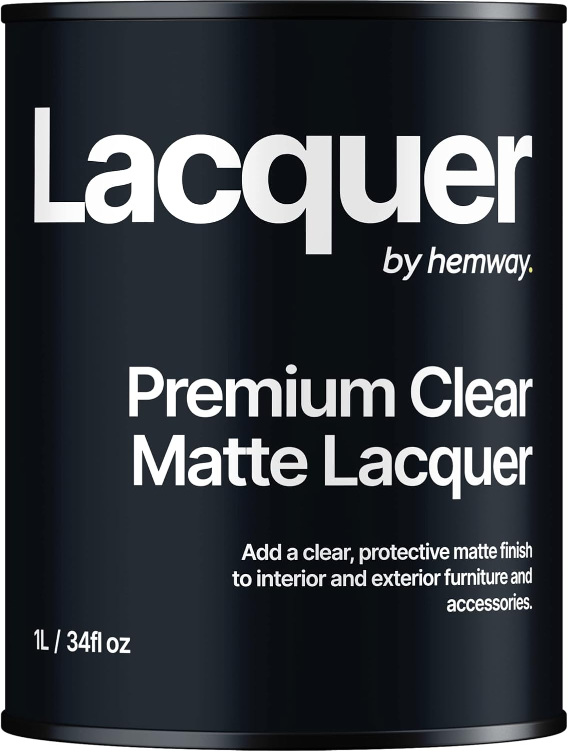Amazon.com: Hemway Clear Matte Lacquer 1 Litre/Quart UV Multi-Surface ...