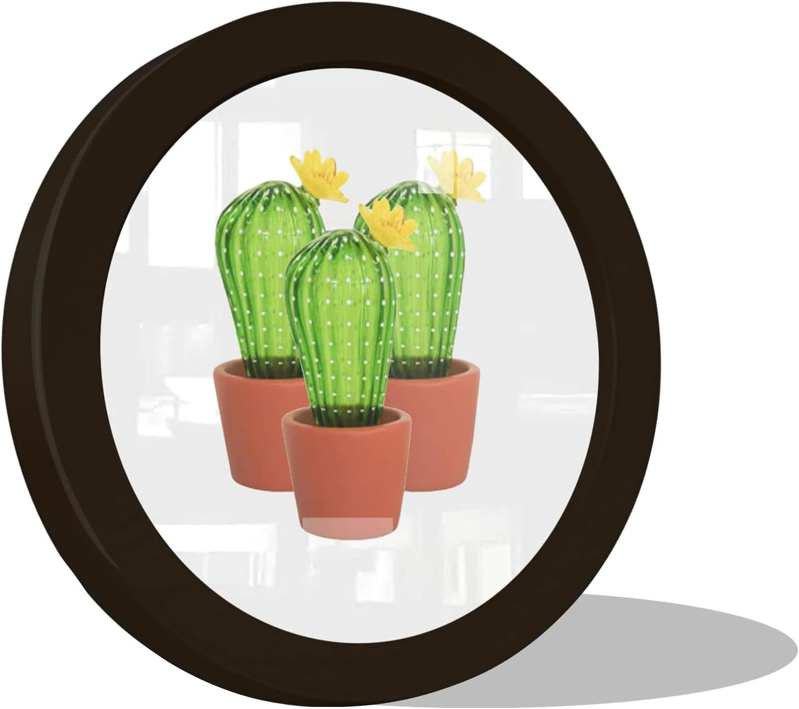 Amazon.com - CUT ARTS Inc Round Black 6" Picture Frame