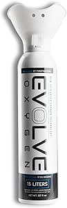 Amazon.com: EVOLVE 15-Liter Pure Oxygen Canister with Breathing Cup ...