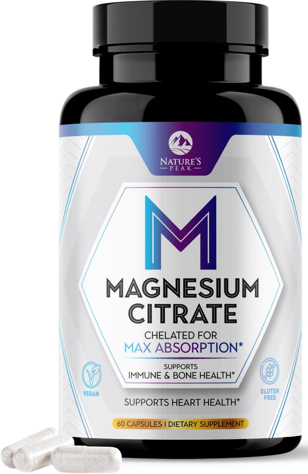 Amazon.com: Vitamatic Magnesium Citrate 500mg per Serving - 180 ...