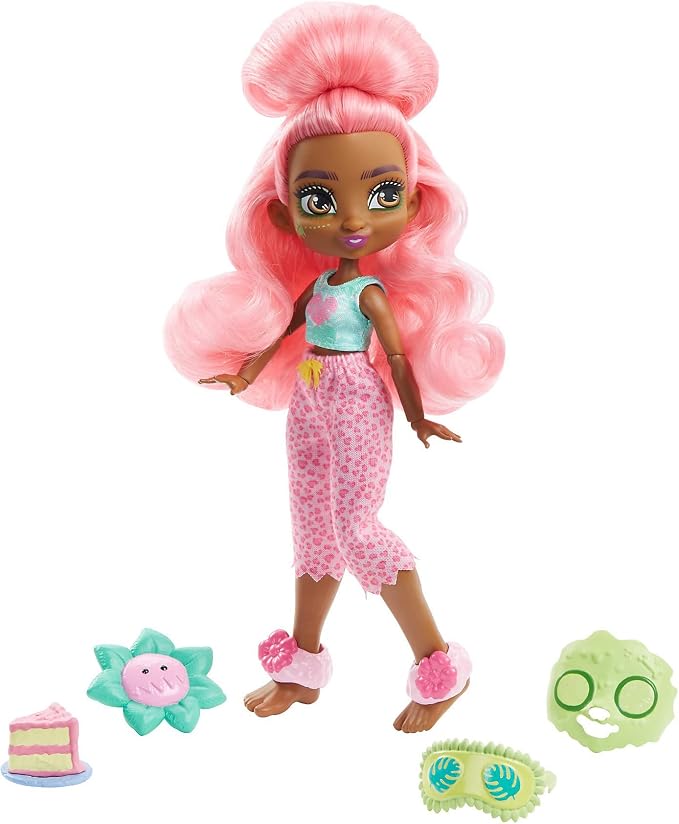 Amazon.com: Cave Club Cavetastic Sleepover Fernessa Doll (8 – 10-inch ...