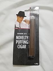 Amazon.com: Brown Fake Puff Cigar Costume Accessory - 4.5", 1 Count ...