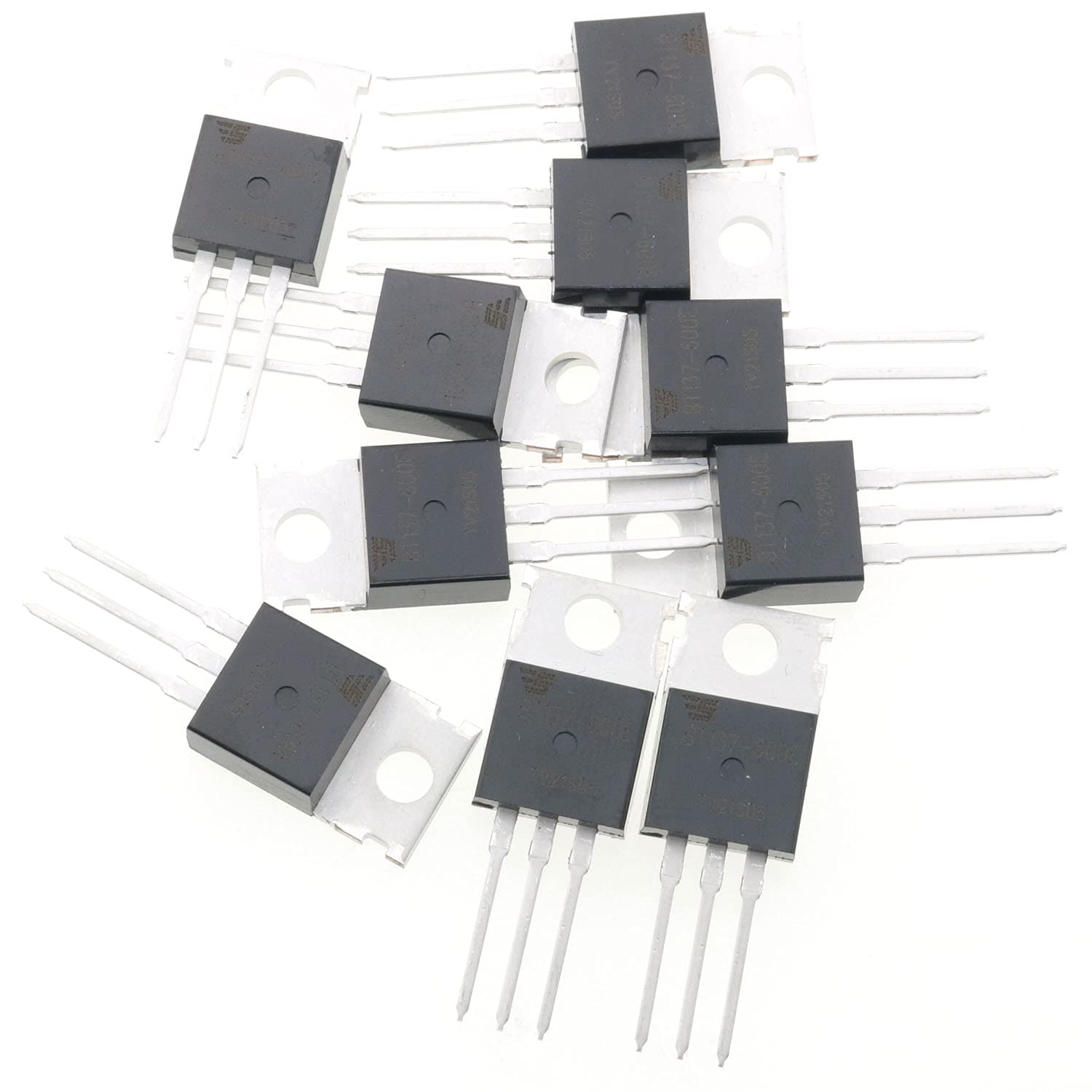 Buy CZQC BT137-600E Triacs 10PCS BT137-600E 8A 600V SMD Schottky ...