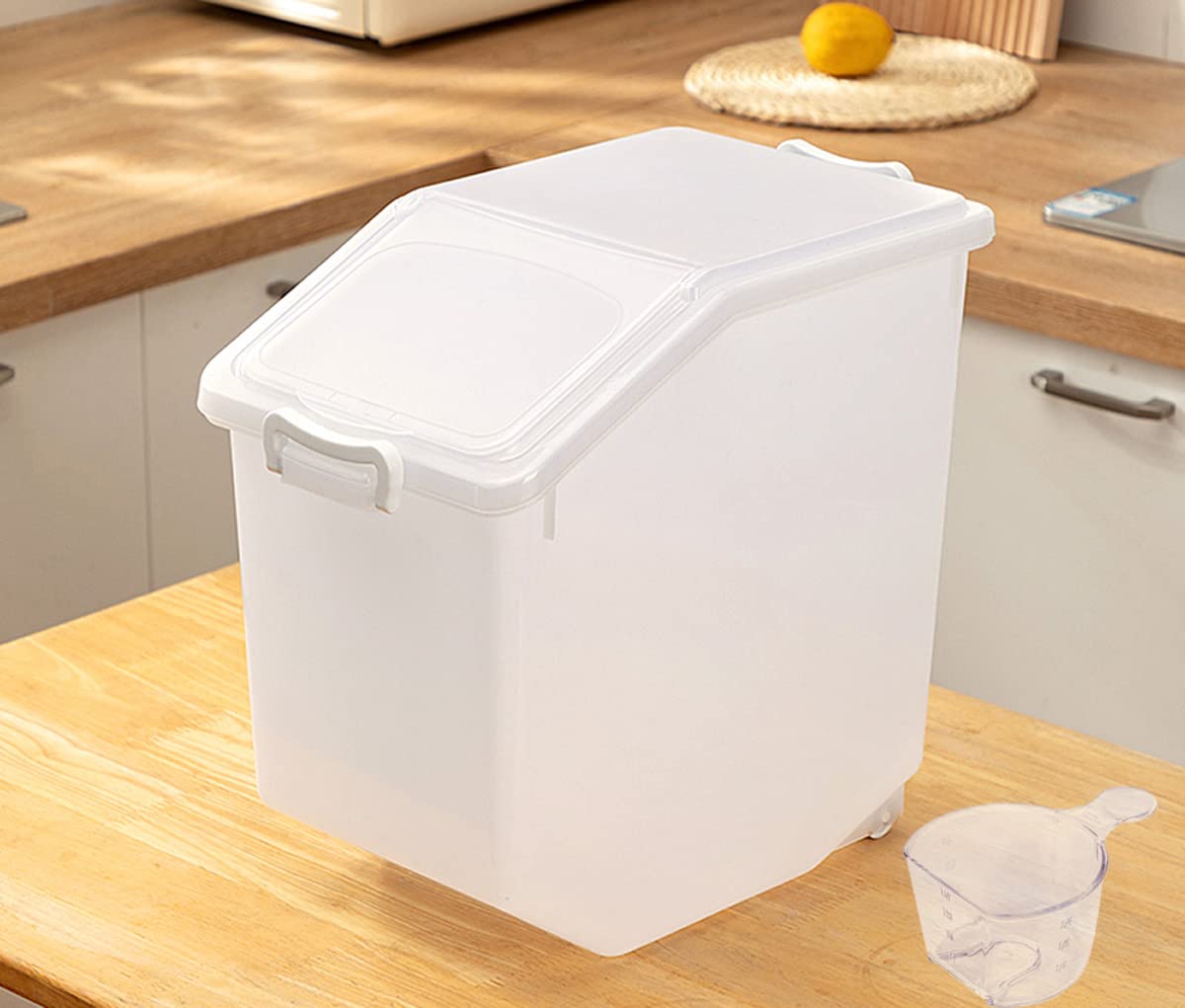 Premify Rice Storage Container 15 Kg Capacity - Food Storage Container ...