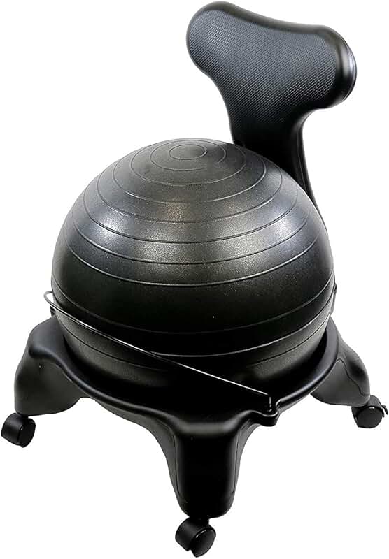 Amazon.co.uk: Exercise Ball Chairs - Exercise Ball Chairs / Exercise ...