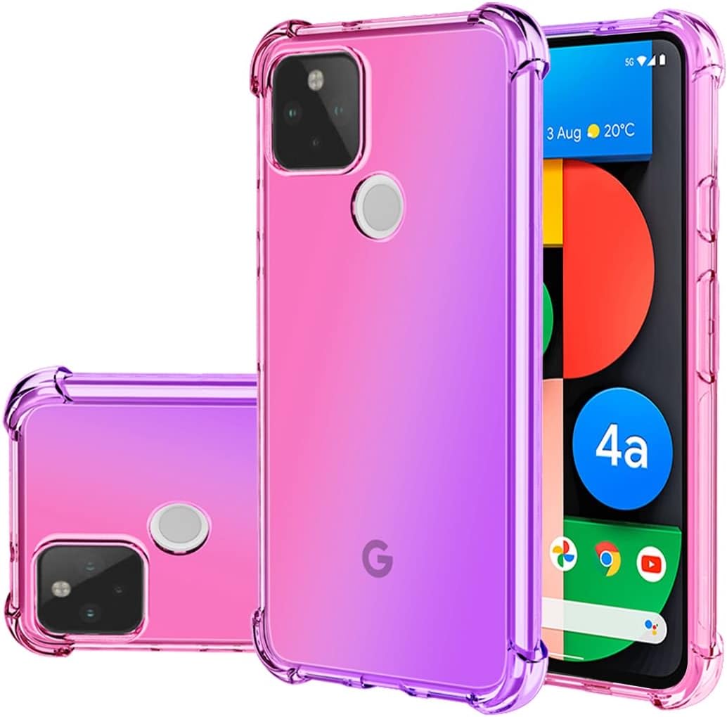 Amazon.com: Gufuwo Case for Pixel 5 XL Case, Pixle 4A 5G Cute Case ...