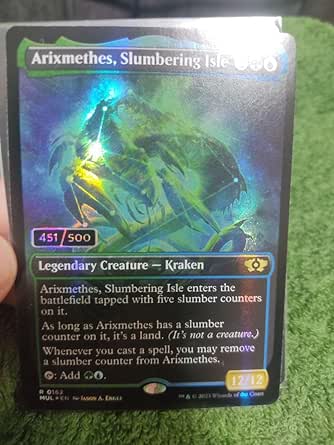 Amazon.co.jp: MTG Slumber Island, Arix Metes Double Rainbow Serial ...
