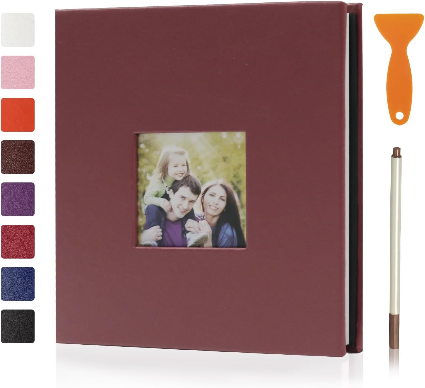 Amazon.com: RECUTMS Large Photo Album Self Adhesive Scrapbook Album for ...