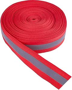 Amazon.com: GORGECRAFT 20M Sew On Florescent Reflective Tape High ...