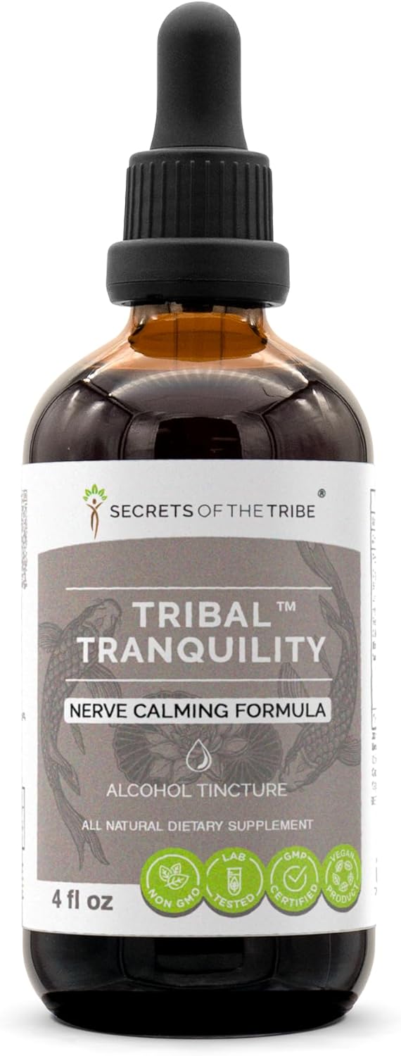 Amazon.com: Secrets of the Tribe Tribal Tranquility Alcohol, Glycerite ...