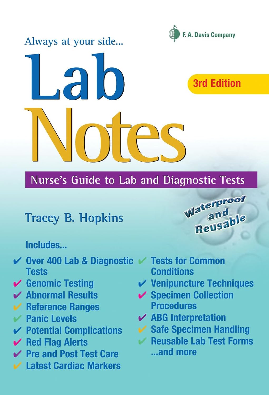 LabNotes: Nurses' Guide to Lab & Diagnostic Tests: 9780803644014 ...