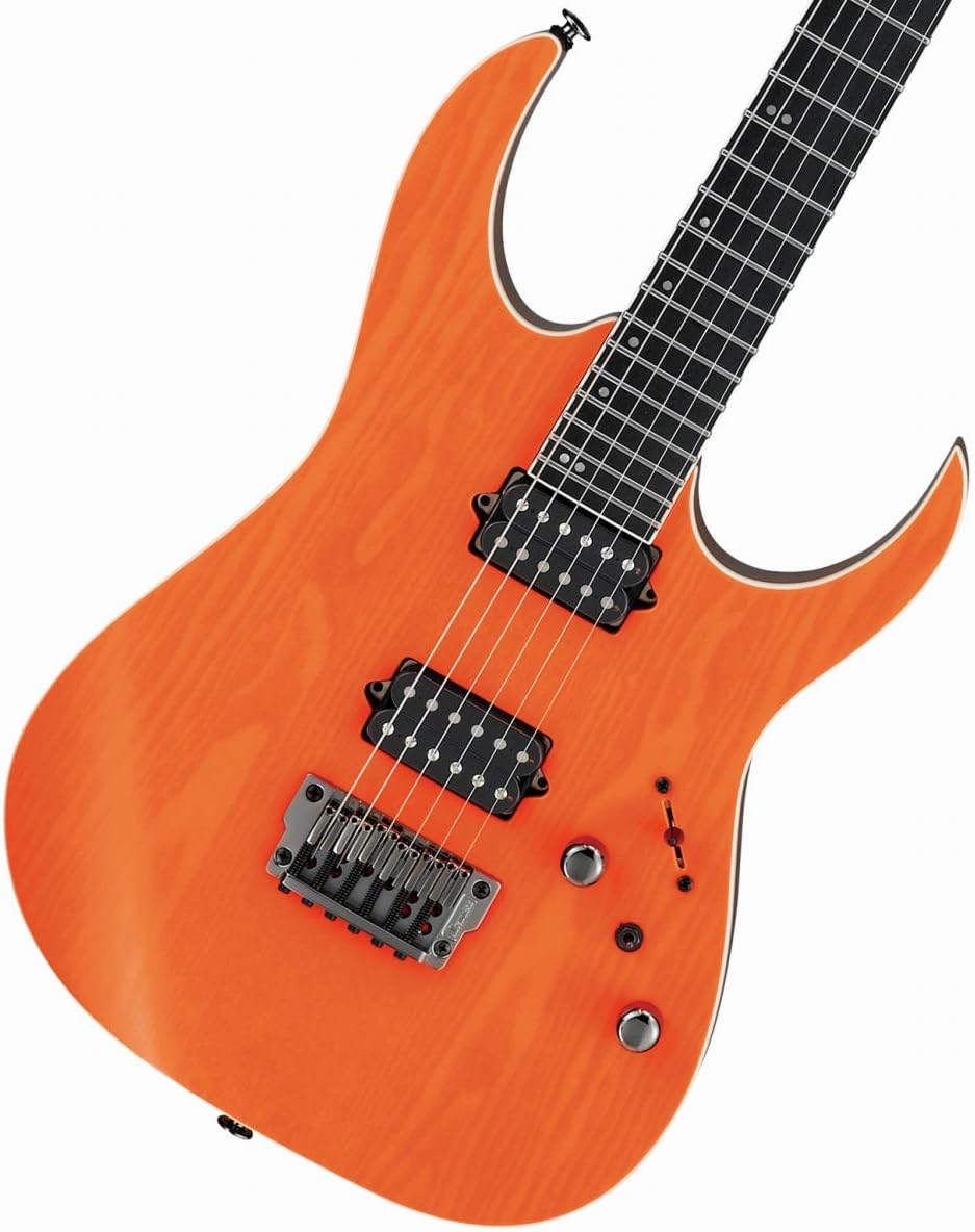 Amazon.com: Ibanez Prestige RGR5221 - Transparent Fluorescent Orange ...