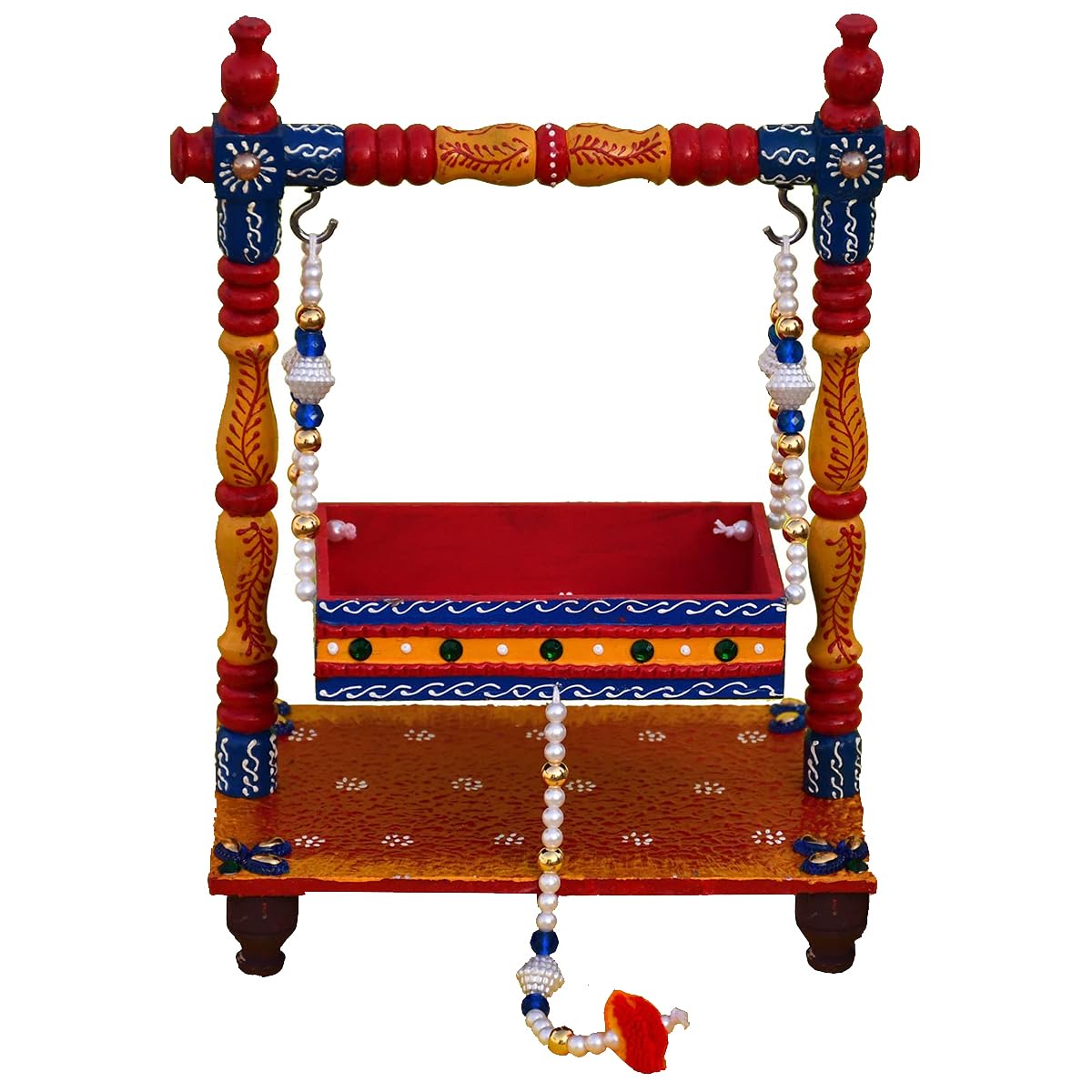 Buy Saugat Traders Jhula for Laddu Gopal Ji - Janmashtami Jhula Gift ...