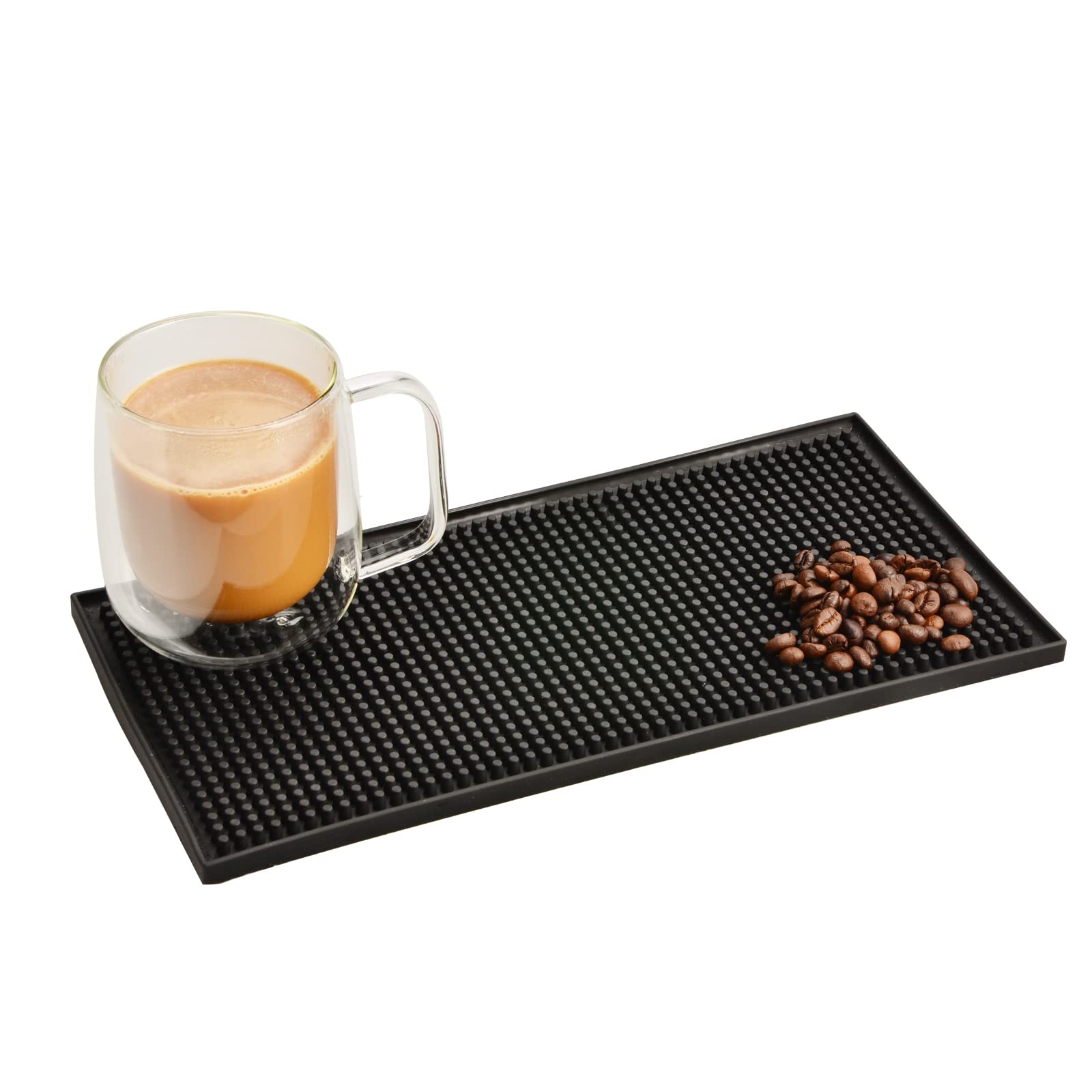 Bar Mat 30.5cm x 15cm, Thick Durable and Stylish Bar Mat for Spills ...