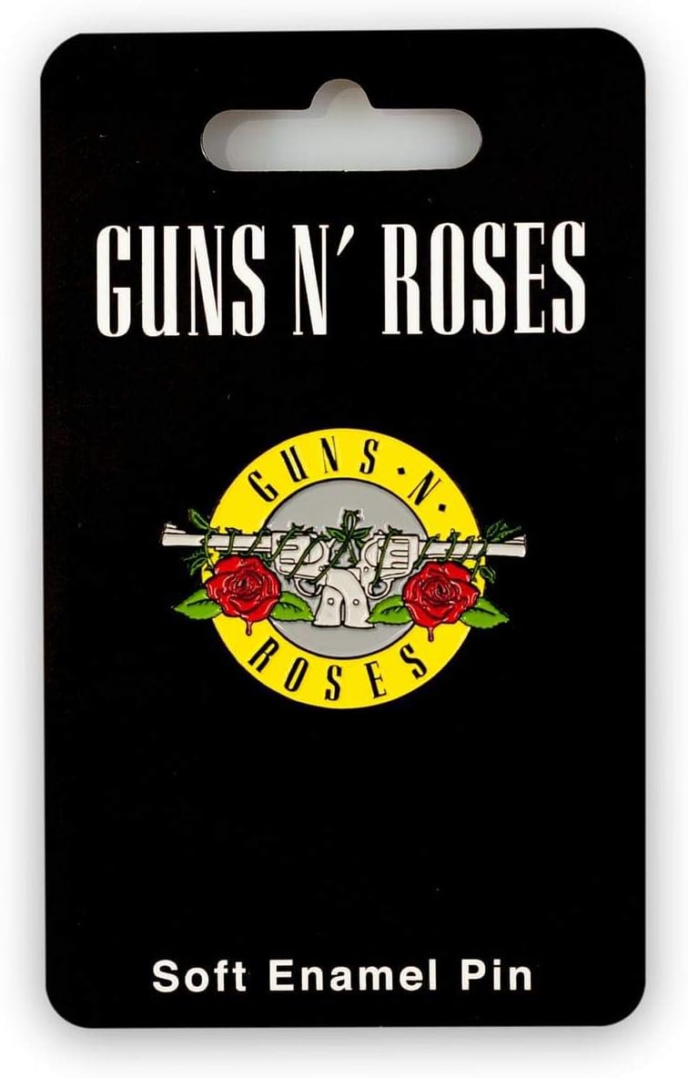 OFFICIAL Guns N' Roses "Bullet" Logo Collectible Pin | Soft Enamel Rock ...