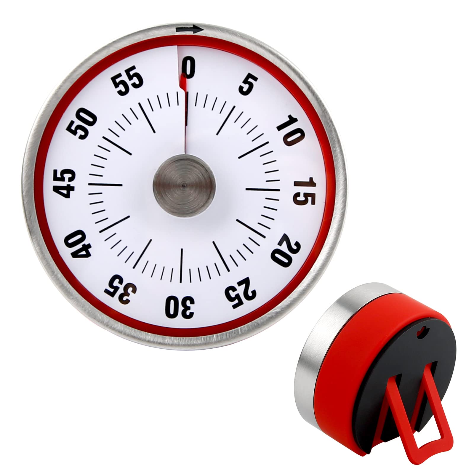 Amazon.com: Visual Timer with Bracket, Chef Cooking Timer Clock with ...