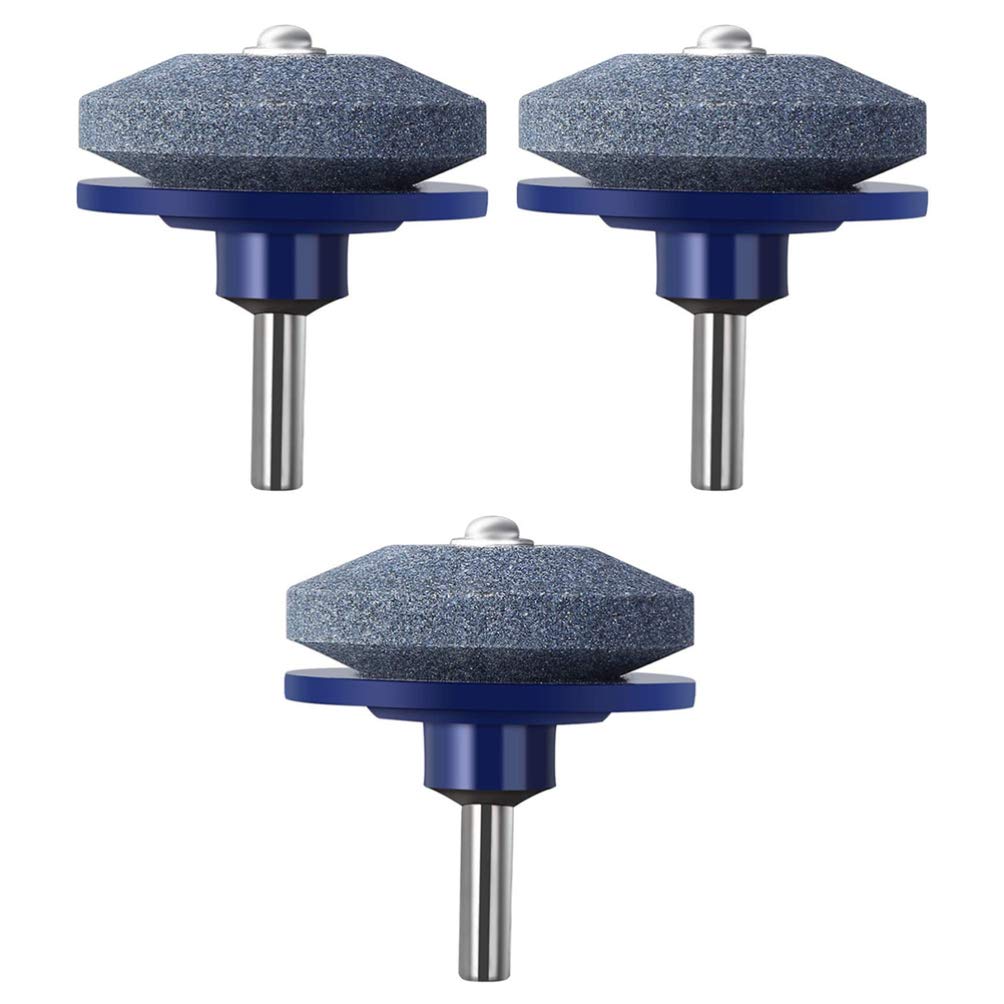 Amazon.com: UKCOCO 3pcs Professional Mower Sharpener Wind Electric ...