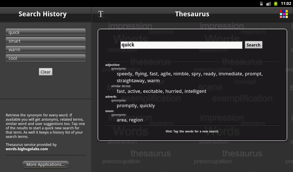 Thesaurus - App on the Amazon Appstore