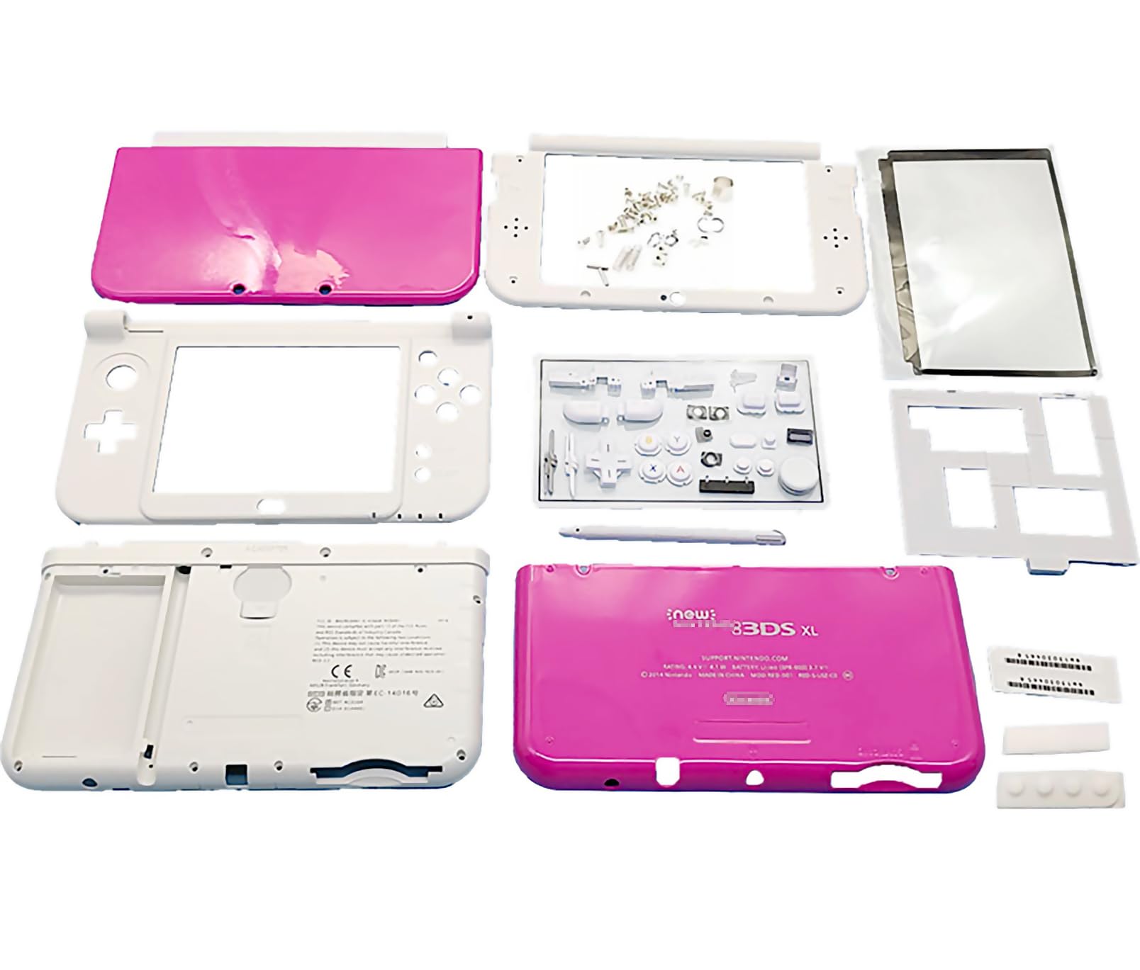 Nintendo 3ds Colors Cases New New3DS XL Case Frosted Shell Coverplate