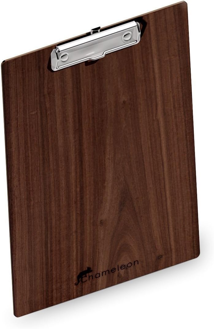 Portapapeles A4, Exotic Santos palisandro, fabricado en chapa de madera ...