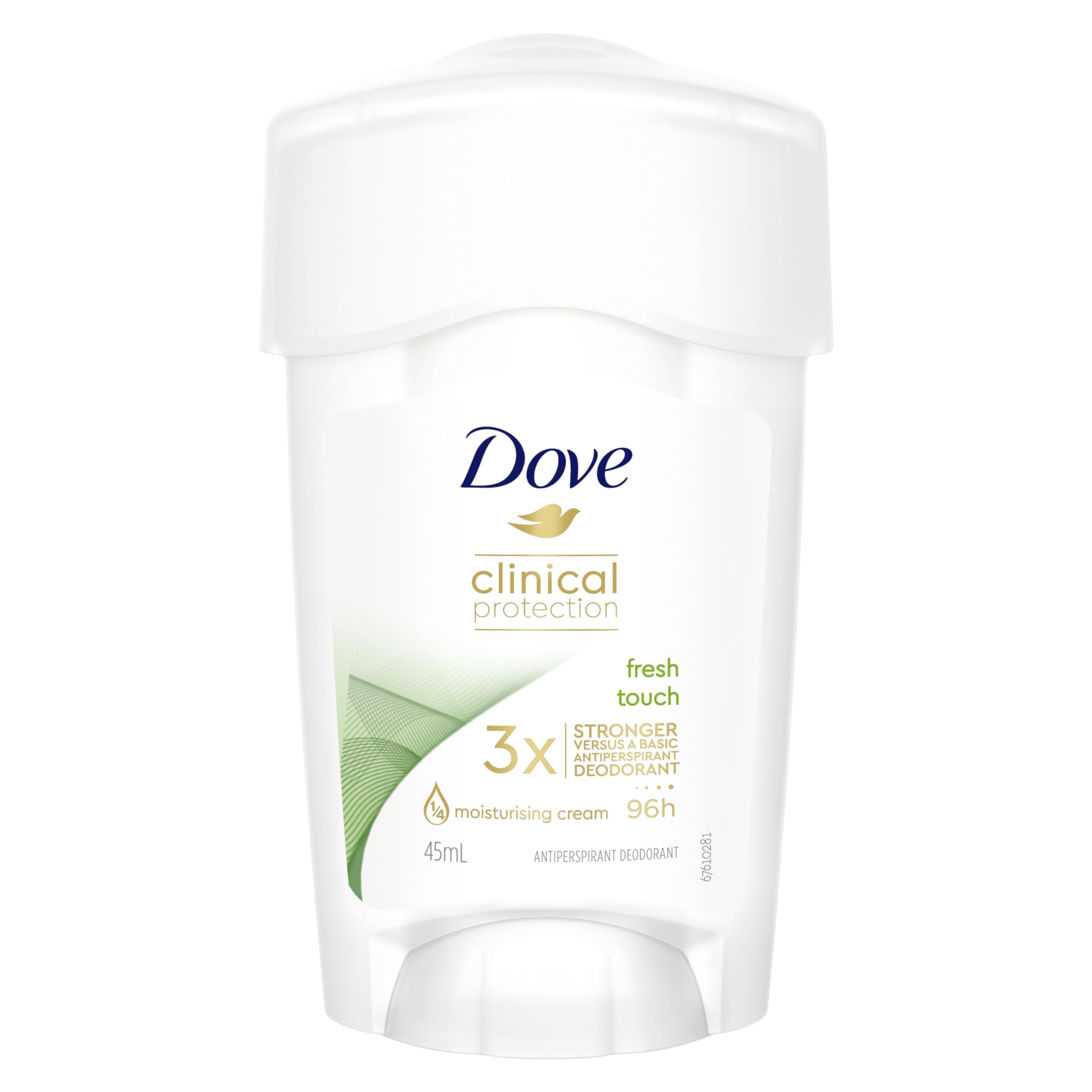 Dove Clinical Protection Antiperspirant Deodorant Fresh Touch 45 mL ...