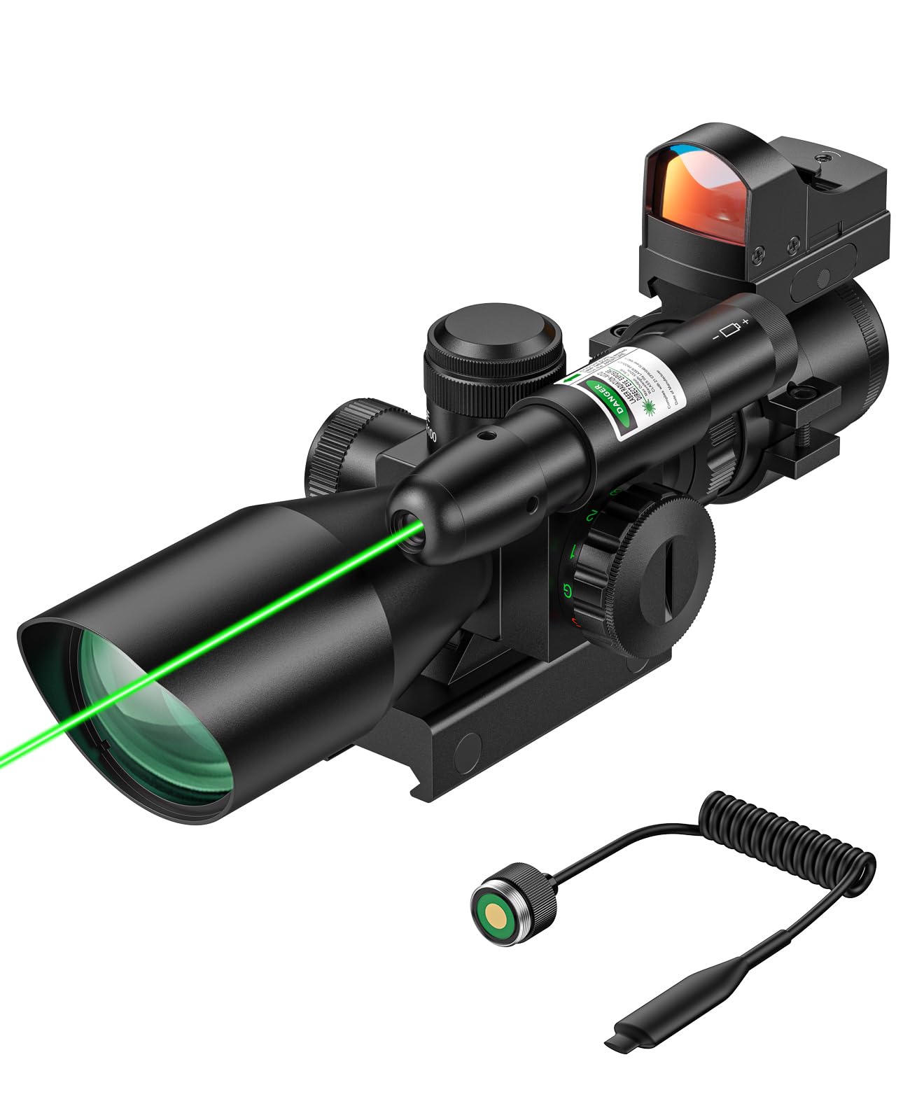 Snapklik.com : MidTen 2.5-10x40 Rifle Scope