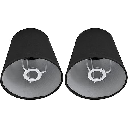 Small Lamp Shade Set of 2, Chandelier Mini Lamp Shade Light Shades for ...