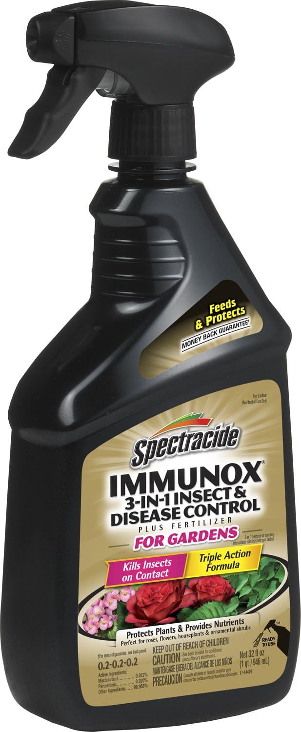 Amazon.com : Spectracide 62325 Immunox 3-in-1 Insect and Disease ...