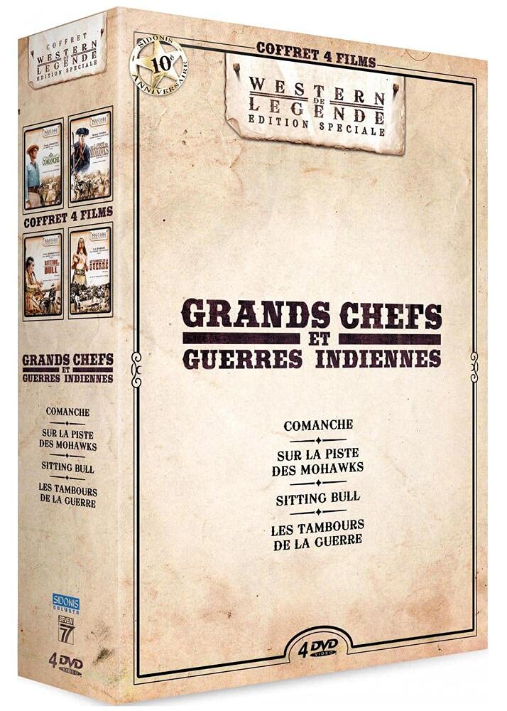 Amazon.com: The Great Chiefs and Indian Wars - 4-DVD Boxset ( Drums ...