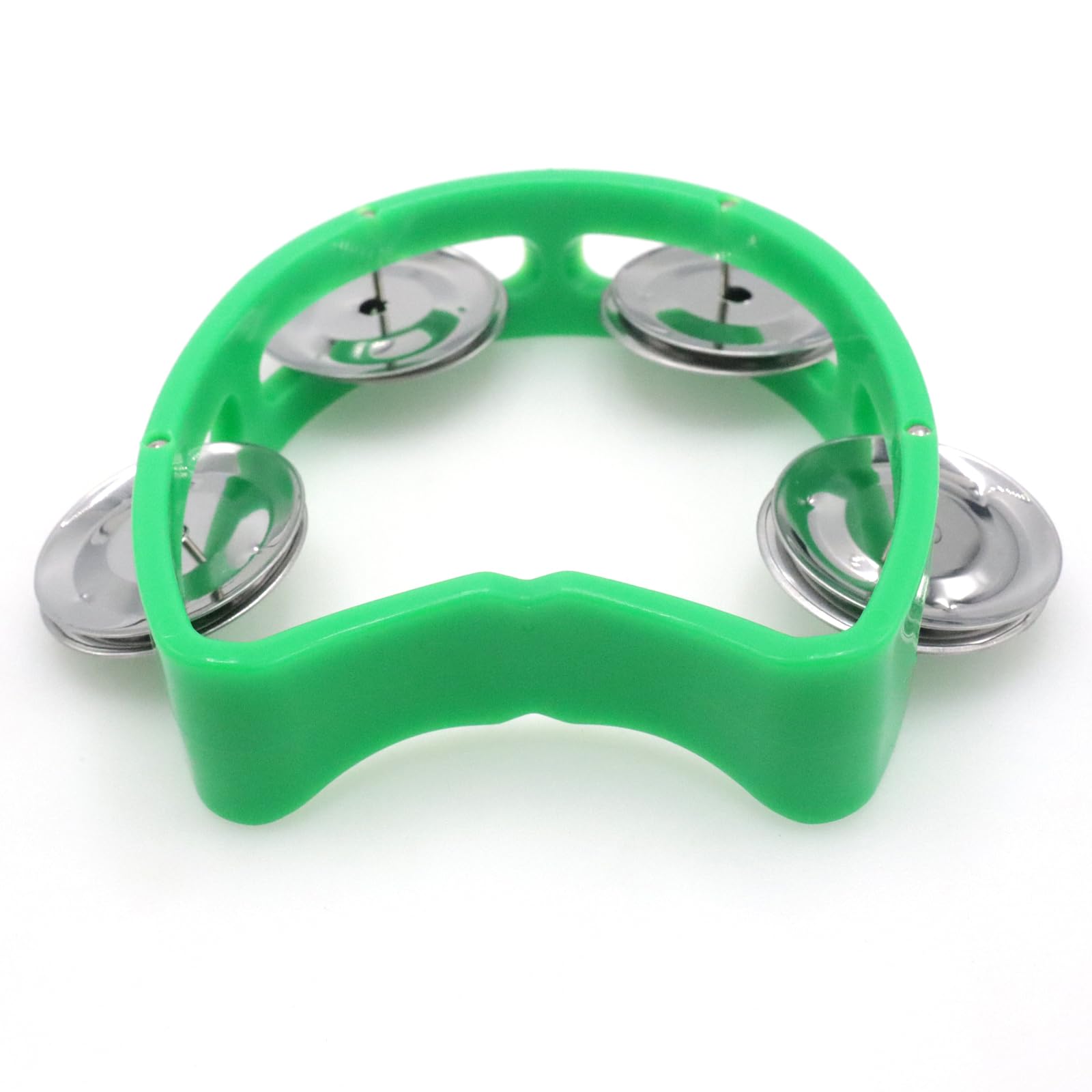Snapklik.com : Cheerock Pack Of 2 Plastic Percussion Handheld Tambourines