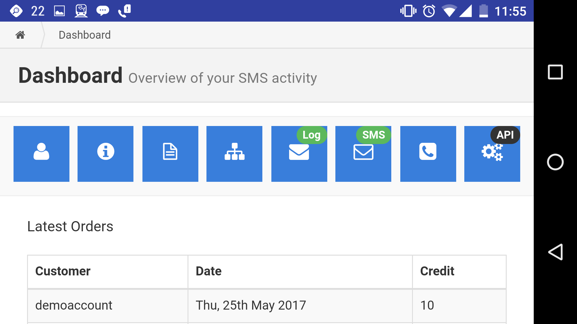 Bulk SMS Panel - App on Amazon Appstore