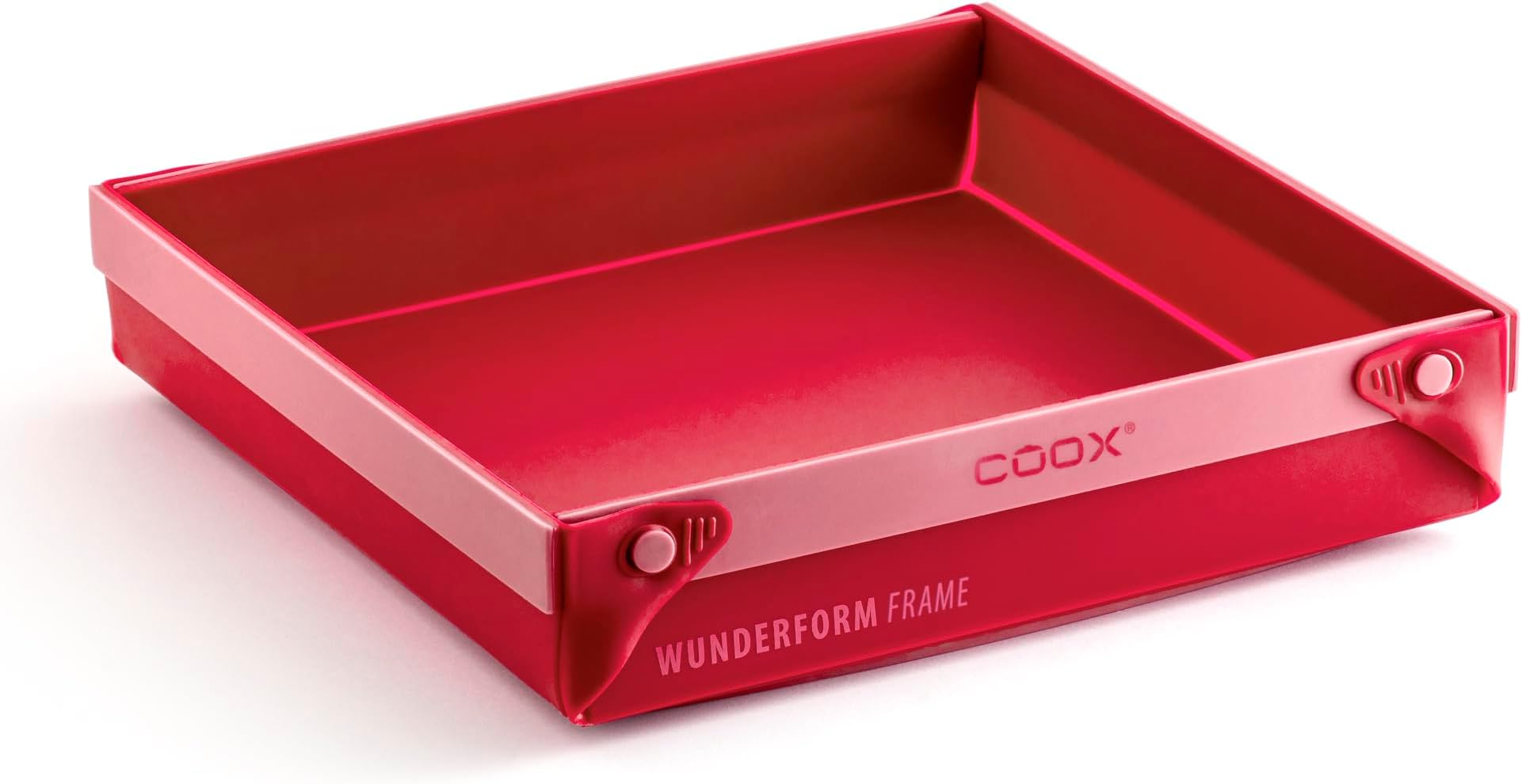 coox WUNDERFORM Basic M in Dunkelrot, die erste faltbare Kastenform ...