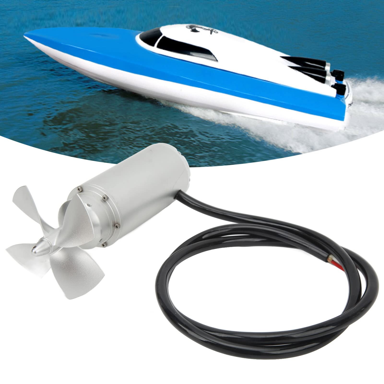 Buy GAESHOW Jet Boat Underwater Motor Thruster, 24V Underwater Thruster ...
